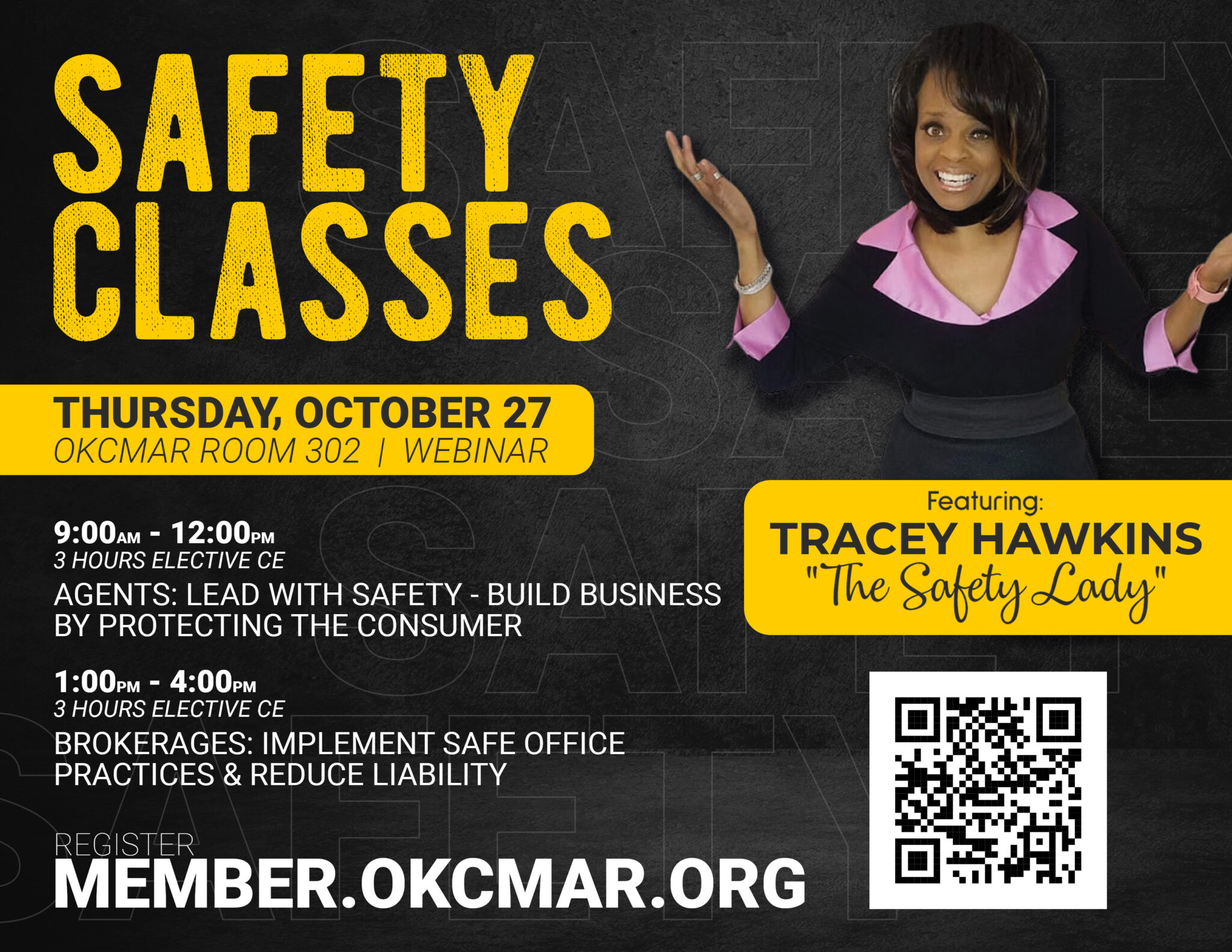 CE: Agents – Lead with Safety: Build Business by Protecting the Customer (Hybrid) – OKCMAR