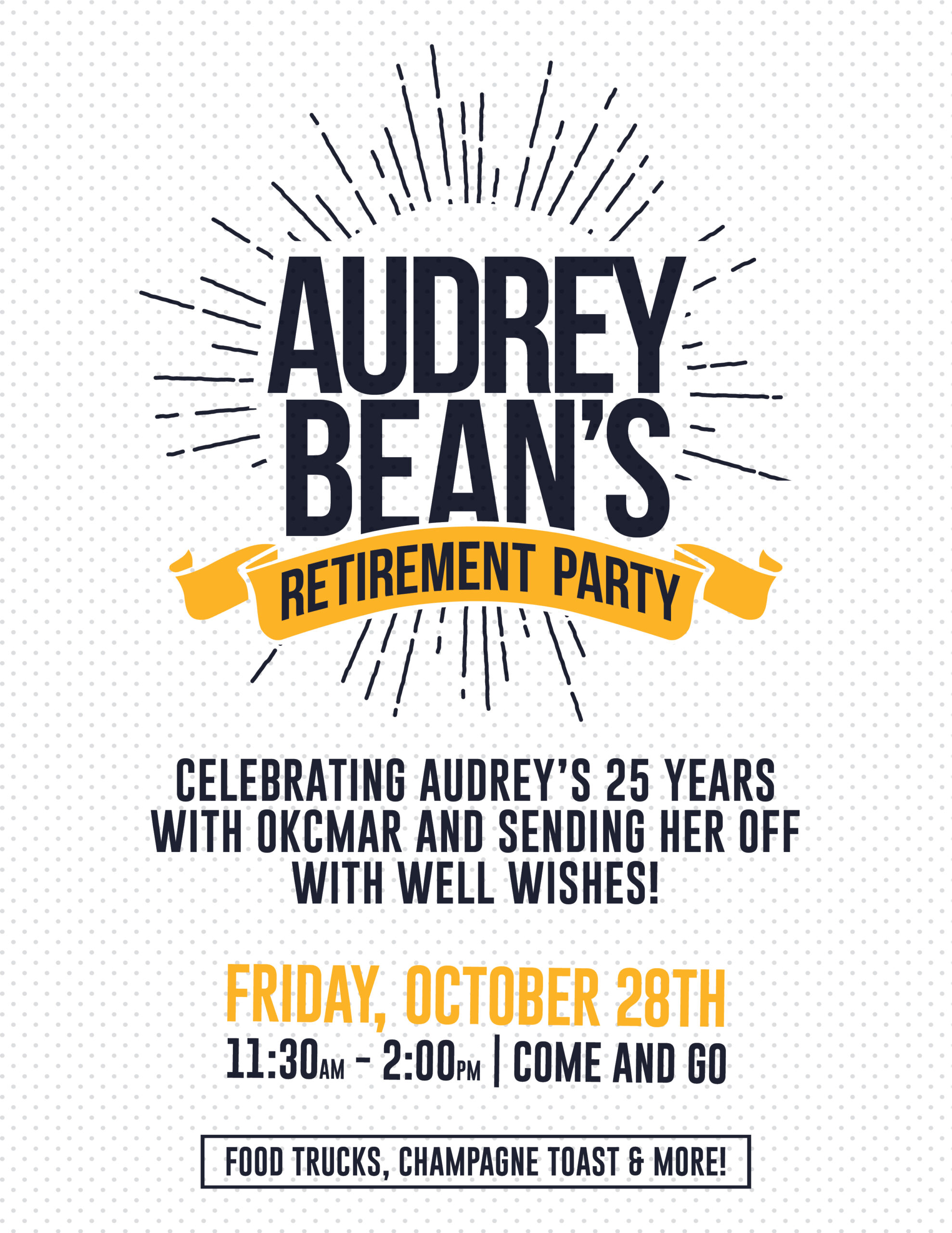Audrey Bean’s Retirement Party – OKCMAR