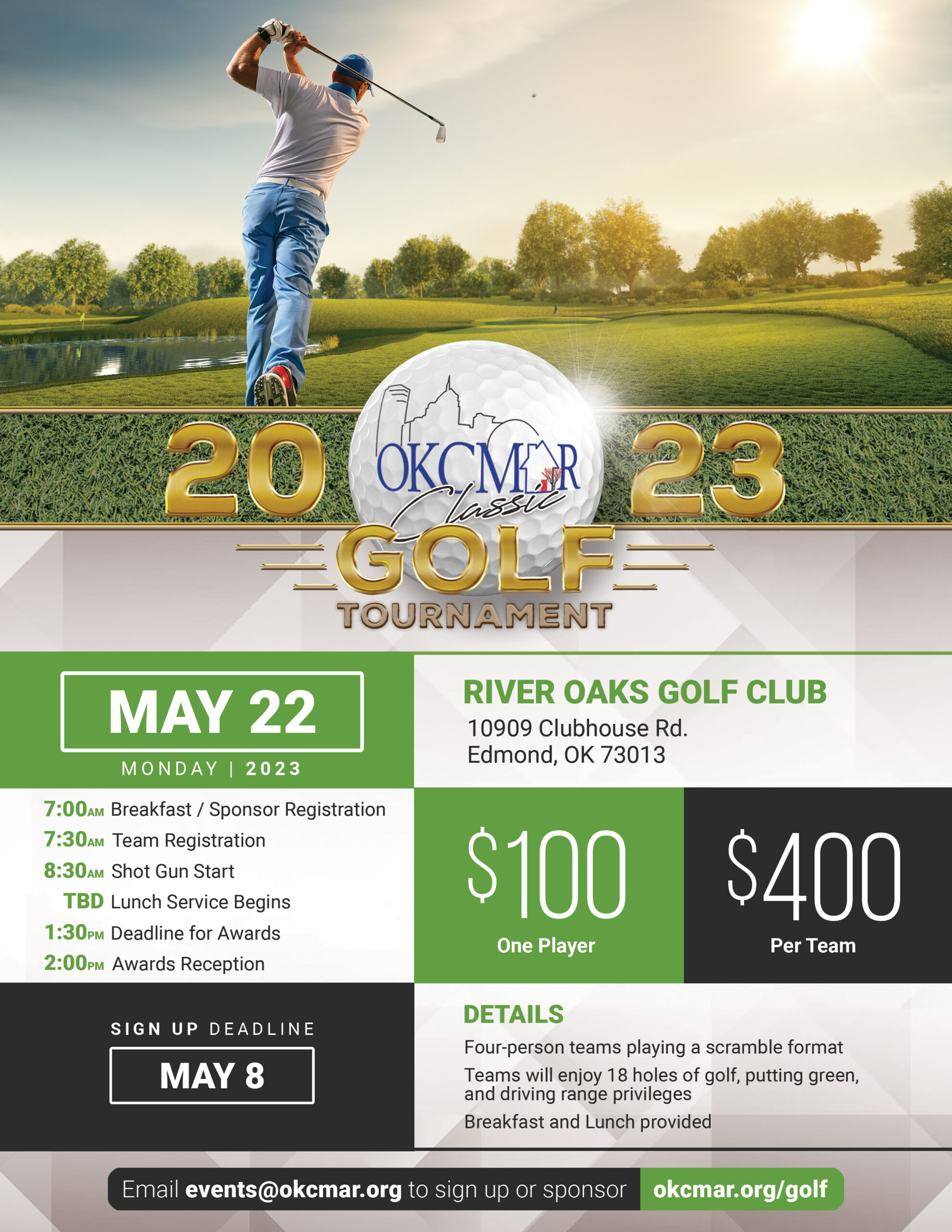 2023 OKCMAR Affiliate Golf Classic – OKCMAR