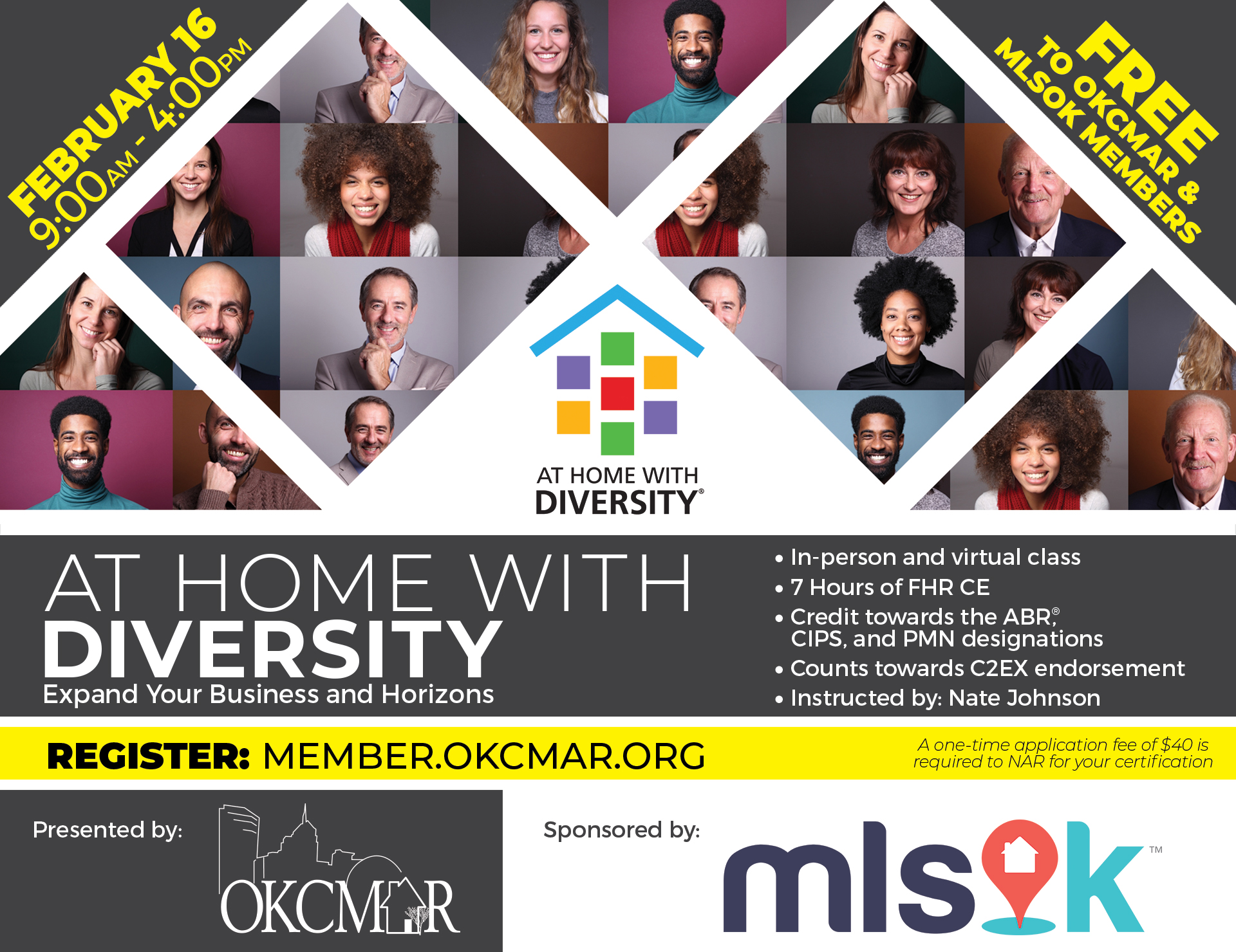 CE: At Home With Diversity Certification (Hybrid) – OKCMAR